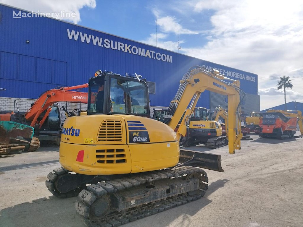 Komatsu PC80MR-5 mini bager