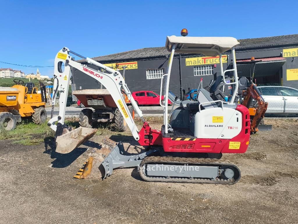 Takeuchi TB 216 mini bager
