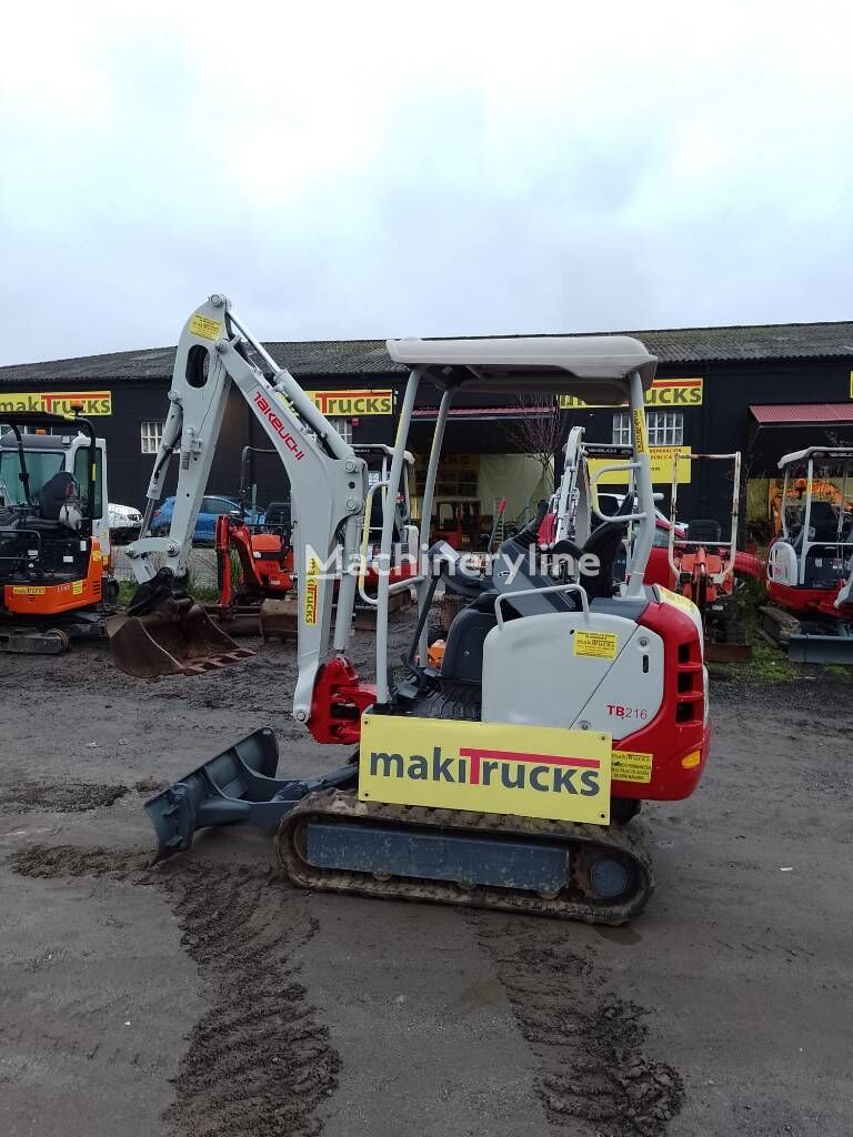 Takeuchi TB216 mini bager