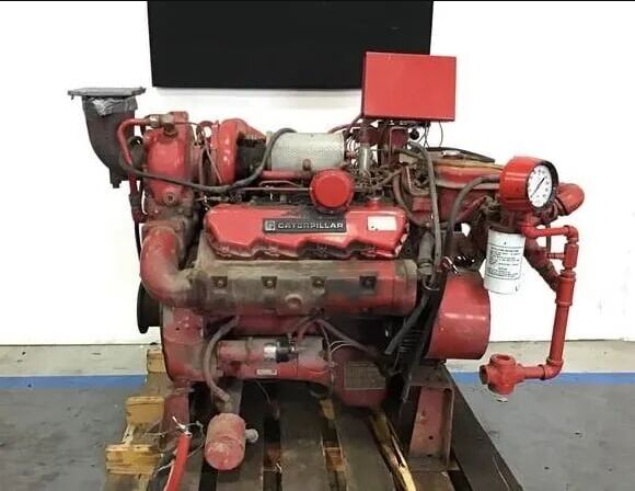 V8 Second Hand motor za Caterpillar 3208 građevinske mašine