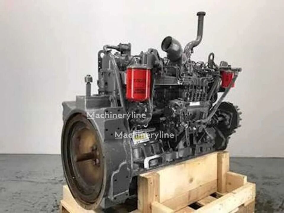 Motor za Komatsu S6D105-1 recondiționat pe palet de lemn građevinske mašine