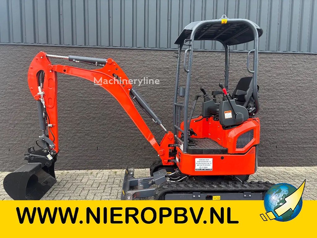 Novi XCMG XE18 Rups Graafmachine / Minigraver Snelwissel 3 Bakken ( KUBOTA mini bager