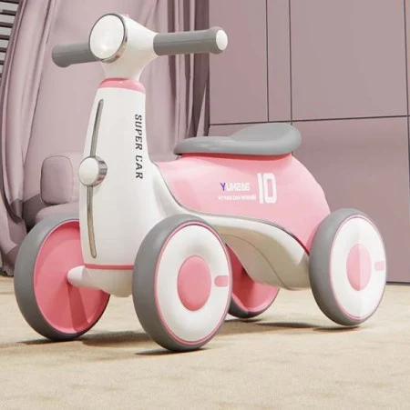 Dečija guralica Super Car 476 roze