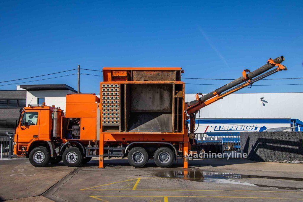 Mercedes-Benz ACTROS 4141 K - RSP FSE 32/9-2V vakum bager