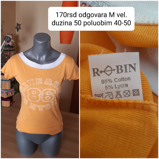 Ženska majica kratkih rukava ROBIN M