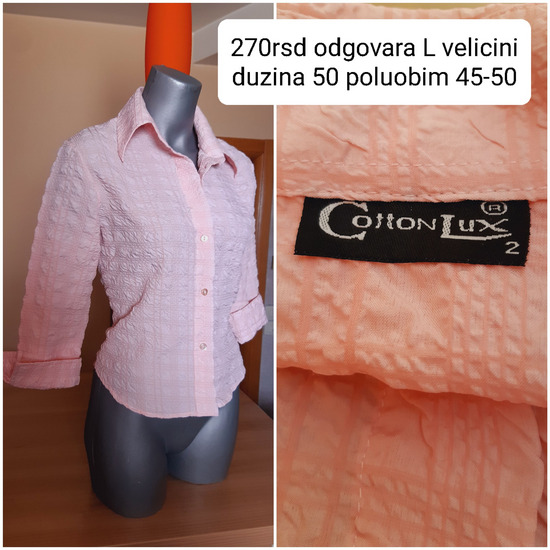 Ženska košulja Cotton Lux