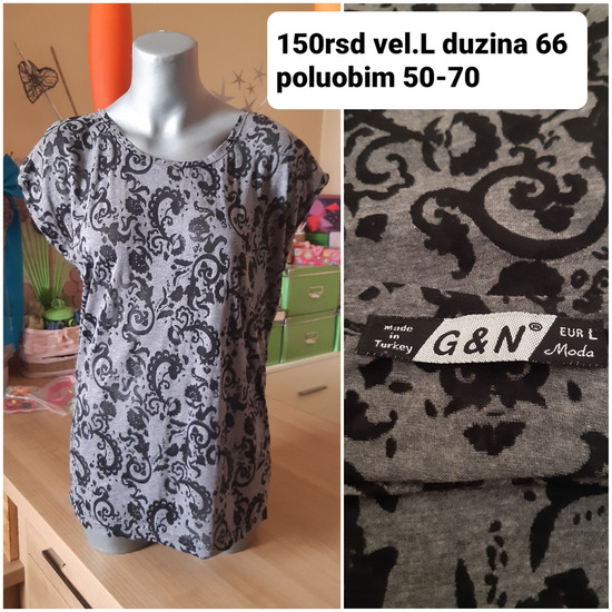 G&N Moda ženska majica, veličina L