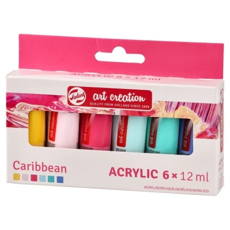 Royal Talens art creation acrylic akrilna boja set 6k caribbean set 6 x 12ml ( 699015 )