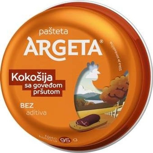 Argeta pašteta sa goveđom pršutom 95g