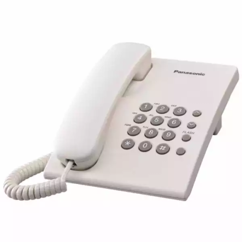 Stoni telefon Panasonic KX-TS 500 FXW bela
