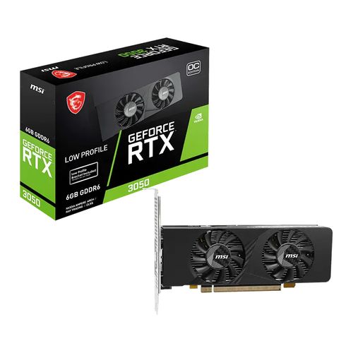 MSI nVidia GeForce RTX 3050 LP E 6GB OC grafička karta