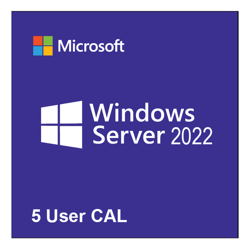 Microsoft R18-06466 Windows Server CAL 2022 English 1pk DSP OEI 5 Clt User CAL