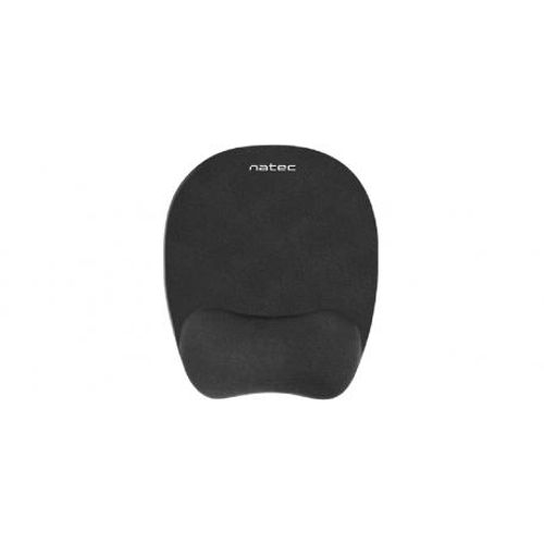 Natec NPF-0784 CHIPMUNK, Ergonomic Mouse Pad with Palm Rest, 23,5 cm x 19,5 cm