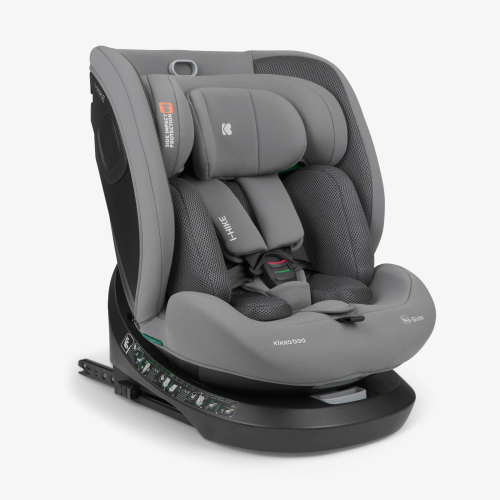 Kikka Boo Autosedište 40-150 cm I-Hike premium I-SIZE ISOFIX Light Grey