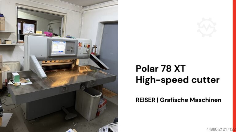 Mašina za sečenje papira
Polar 78 XT Schnellschneider