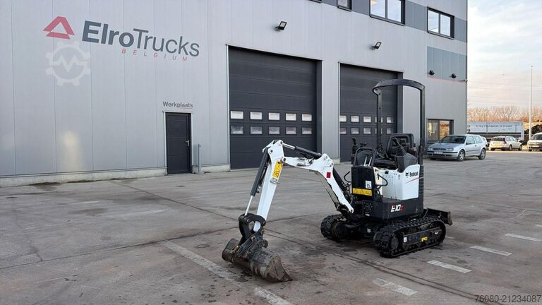 Mini bager
Bobcat E10 Z (BE MACHINE / 438H / MIN WIDTH 0.73M / TO...