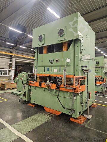 Ekscentar presa AIDA NC2-250, 250 tona
AIDA NC2-250 2-POINT ECCENTRIC GAP PRESS 250ton