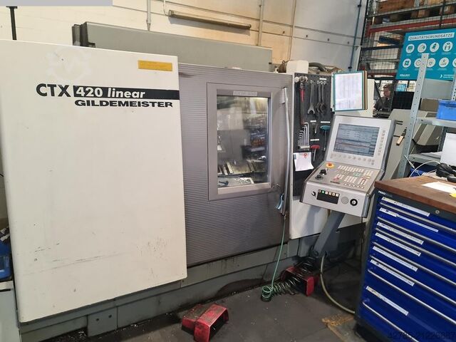 CNC lathe
GILDEMEISTER CTX 420 linear