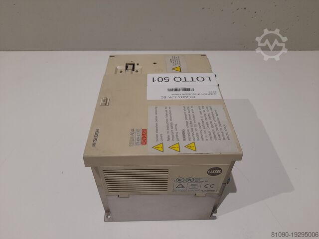 INVERTER
Mitsubishi FR-A044-3,7K-EC