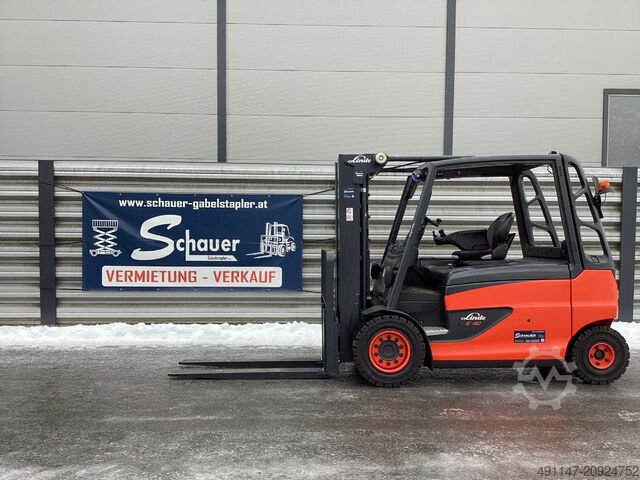 Električni viljuškar za 4 točka
Linde E40L-01/600 Container Version