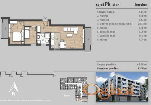 Kupovina bez agencijske provizije, direktna prodaja od investitora