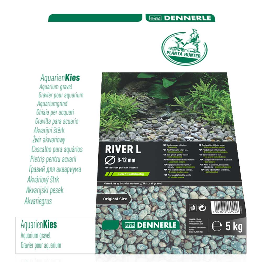Dennerle natural gravel plantahunter River L