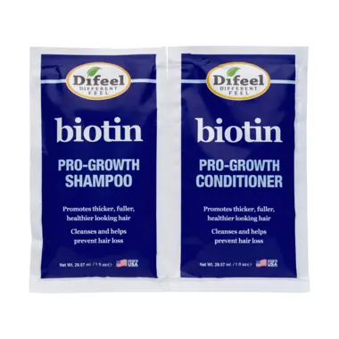 DIFEEL Set šampon i balzam za rast kose - Pro-Growth biotin 2 x 29,57 ml
