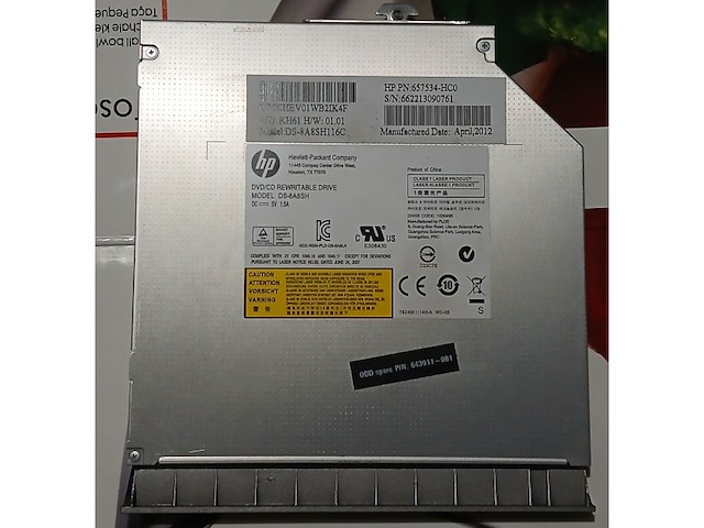 DVD-RW za HP Elitebook 8460p