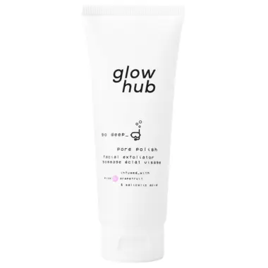 GLOW HUB Piling za lice - Go Deep 120 ml