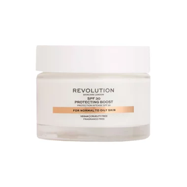 REVOLUTION SKINCARE Dnevna krema za normalnu i masnu kožu lica - Protecting Boost SPF30