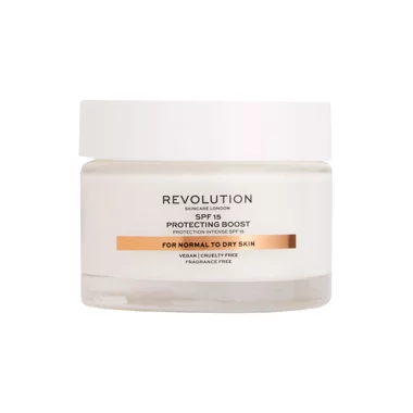 REVOLUTION SKINCARE Dnevna krema za normalnu i suvu kožu lica - Protecting Boost SPF15