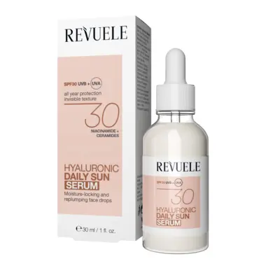 REVUELE Serum za lice SPF30 - hijaluronska kiselina