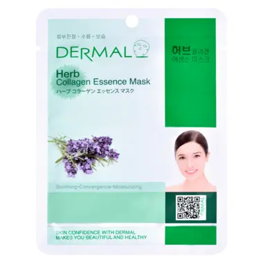 DERMAL Sheet maska za lice DERMAL Herb Collagen Essence