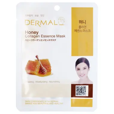 DERMAL Sheet maska za lice - Collagen Essence med