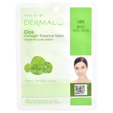 DERMAL Sheet maska za lice DERMAL Collagen Essence gotu kola