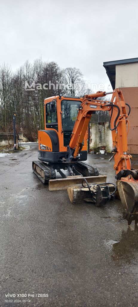 Doosan DX27Z mini bager