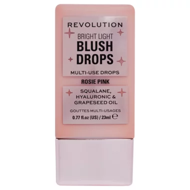 MAKEUP REVOLUTION Tečno rumenilo - Bright Light Blush Drops Pink Rosie