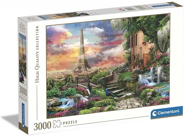 Puzzle slagalica 3000 delova Pariz iz sna Clementoni HQC 33550