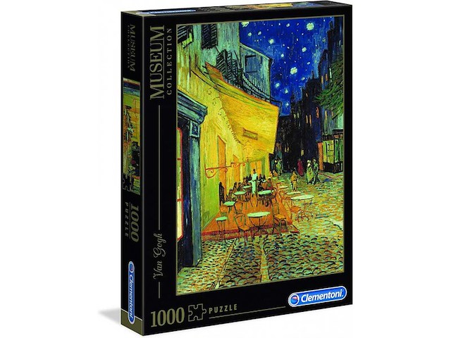 Puzzle 1000 delova Van Gog Terasa kafane u noći Clementoni 31470