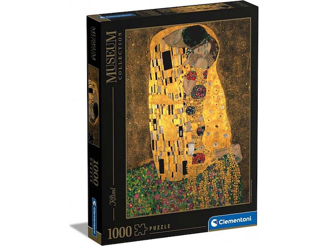 Puzzle 1000 delova Gustav Klimt Poljubac Clementoni 31442