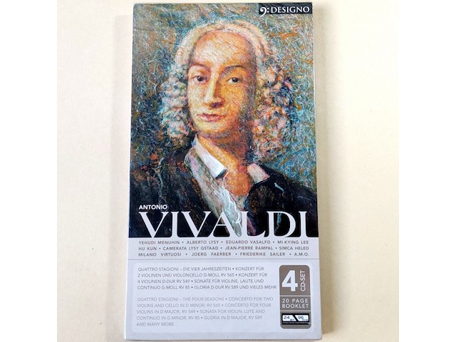 Antonio Vivaldi - Antonio Vivaldi (4xCD, Box Set)