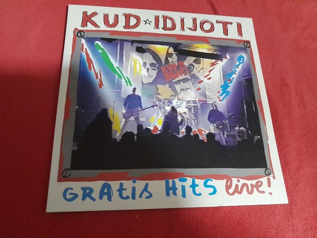 Kud Idijoti / 2LP Gratis hits Live / Croatia