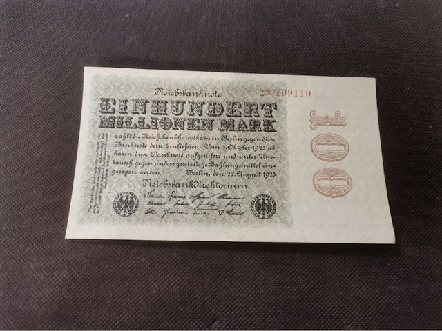 GERMANY 100.000.000 MARK 1923 ( 13 )