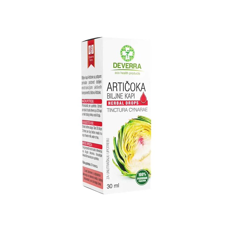 DeverraFarm Biljne Kapi Artičoka 30 mL