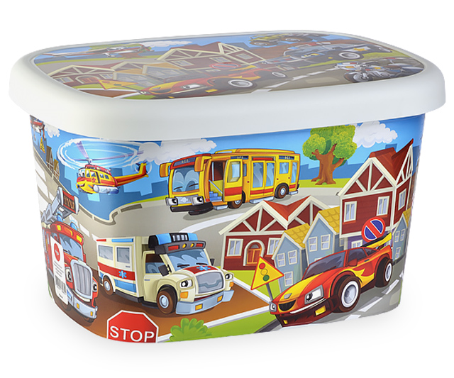 Box deco sa točkićima- Cars 50L