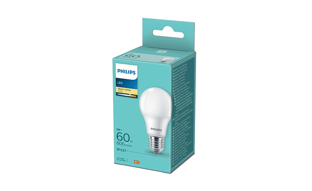 Sijalica Philips LED E27 2700K 60W