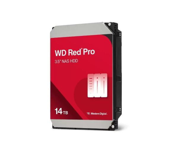 Western Digital - Hard disk WD Red PRO WD142KFGX interni/14TB/crvena
