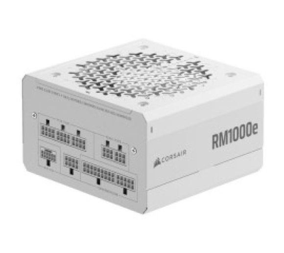 Corsair - Napajanje 1000W Corsair RM1000e 80+ Gold Fully Modular White, CP-9020294-EU