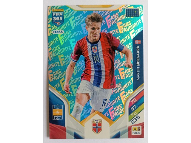 2026 FIFA 365 Adrenalyn XL Odegaard FF Blue