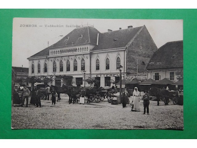 Sombor 1910 - Gostiona lovačkog roga - retko